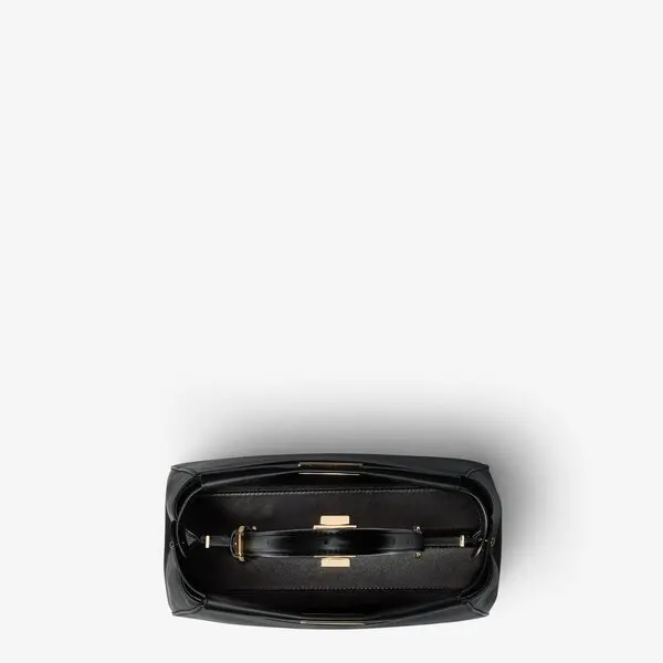 Fendi My Peekaboo Small Black Leather Bag